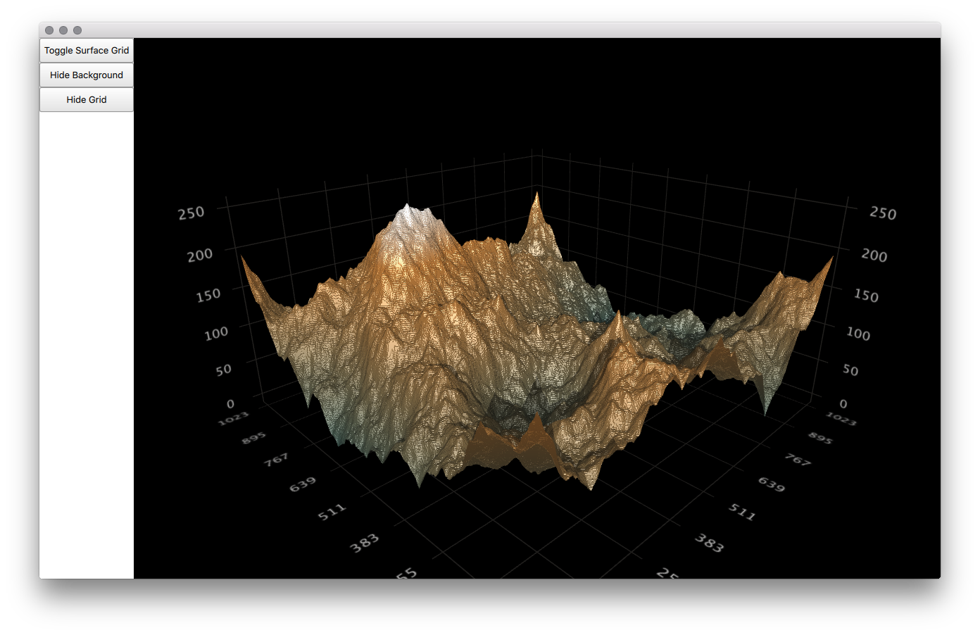 GitHub - tomarus/gohmap: Golang heightmap generator and viewer.